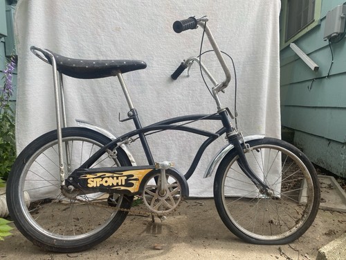VINTAGE HUFFY SIT ON IT *RARE* BANANA SEAT BIKE STINGRAY 1970'S ALL ...