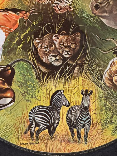 Complete 500 Piece 1968 Springbok Puzzle African Animals - Box Damage ...