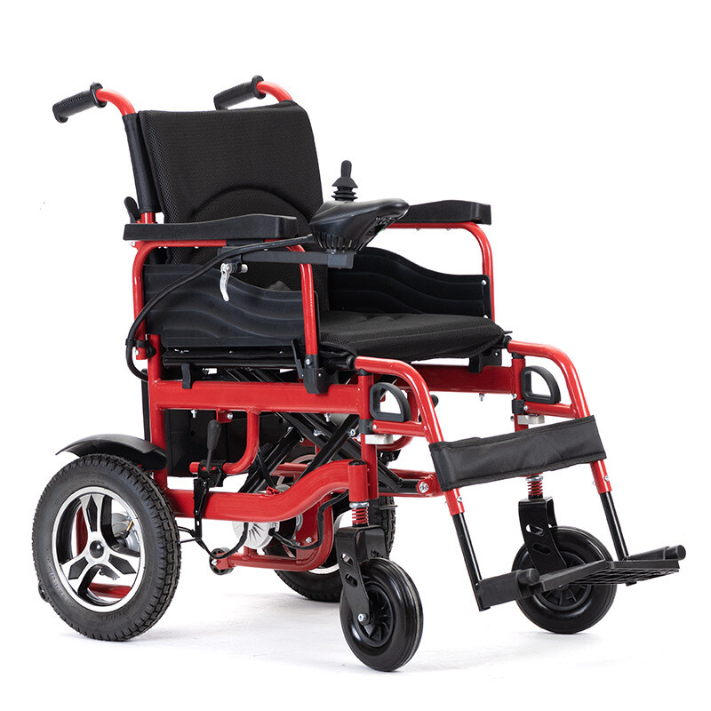 ️500W Dual Motor Electric Wheelchair Folding Mobility Aid Motorized ...