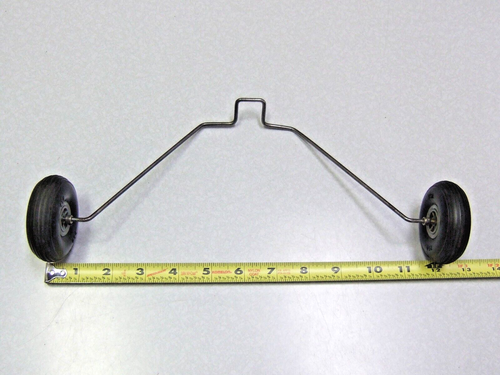 Vintage 1/8" spring steel Wire Landing Gear w Tires - RC UC Airplane | eBay