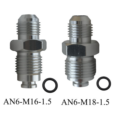 Power Steering Adapter Fitting Connector 6an to M18-1.5 and M16-1.5 + O ...