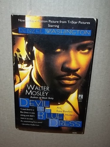 Devil In A Blue Dress by walter mosley Pocket Books 1991 denzel movie ...