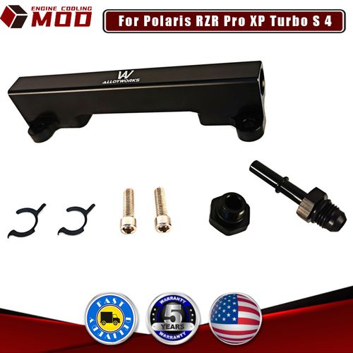 #2522004 Billet Racing Fuel Rail Kit Fits 2019-ON Polaris RZR Pro XP ...