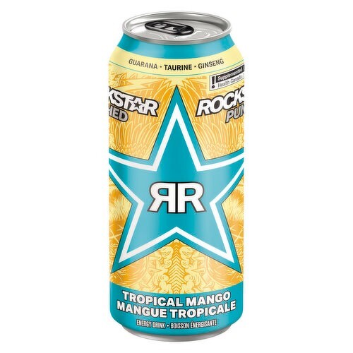12 Cans of Rockstar Punched Tropical Mango Energy Drink 473ml Each | eBay