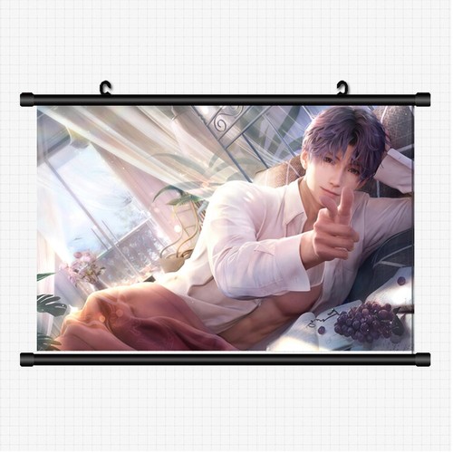 Rafayel Poster Hanging Picture Love and Deepspace Cosplay Scroll ...