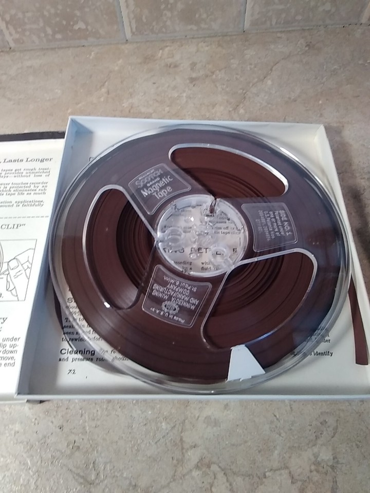 3M Scotch 7" Magnetic Reel to Reel Tape 1/4" Used 6 Lot Assorted | eBay