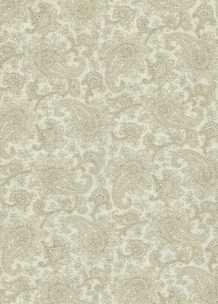 Light Brown Paisley Background