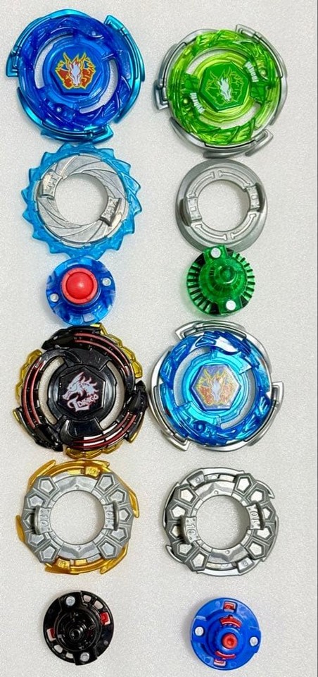 Beyblade Burst Lightning L-Drago Gokuryu Storm Pegasis Used No Split | eBay