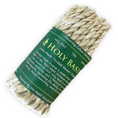 Pure Herbs Holy Basil Rope Incense Natural Fresh Herbal Scent | eBay