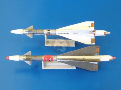 Plus Model 1/48 Vympel R-40TD (AA-6D Acrid) Russian IR AA Missile MiG ...