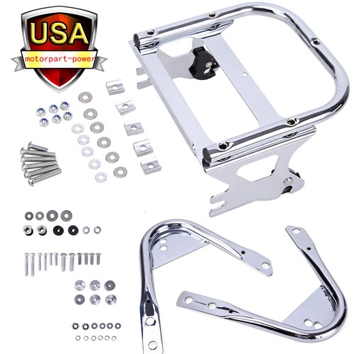 For Harley Tour Pak Touring Pack Trunk Luggage Rack & Docking Hardware ...