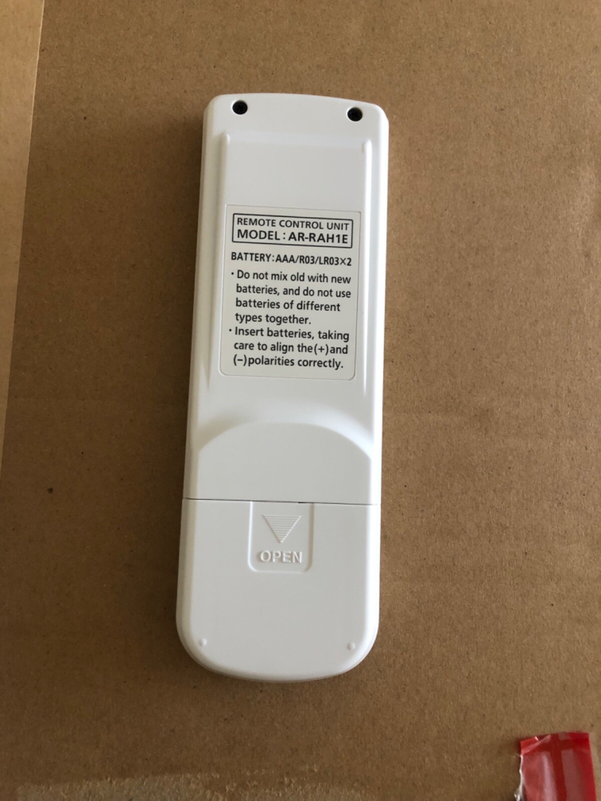 Fujitsu Aircon Remote Control Ar-rah1e P/n 9379219006 Astg09lvcc ...