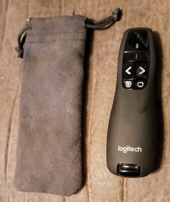 Logitech R400 Wireless Red Laser Presentation Remote Pointer w/ USB | eBay