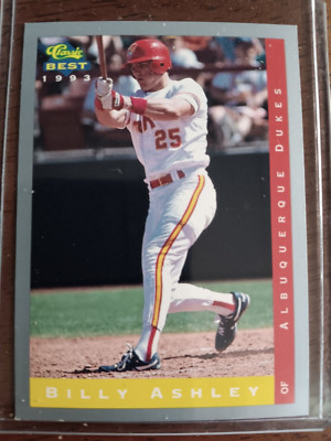 BILLY ASHLEY ALBUQUERQUE DUKES 1993 CLASSIC BEST BASEBALL CARD #123 | eBay