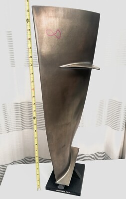 Boeing 737 CFM56 Titanium Jet Engine Fan Blade. Aviation Desk Model ...