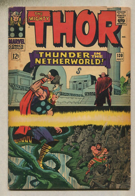The Mighty Thor: #130 VG Thunder In The Netherworld Marvel SA | eBay