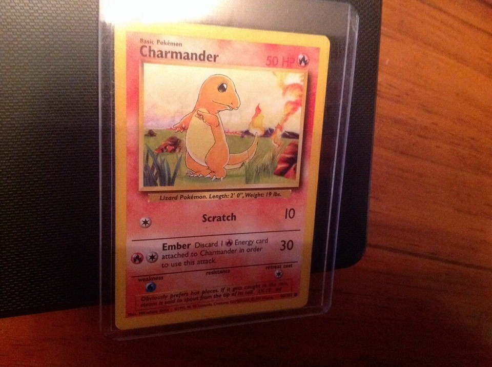 CHARMANDER BASIC SET 46/102 POKEMON CARD | eBay