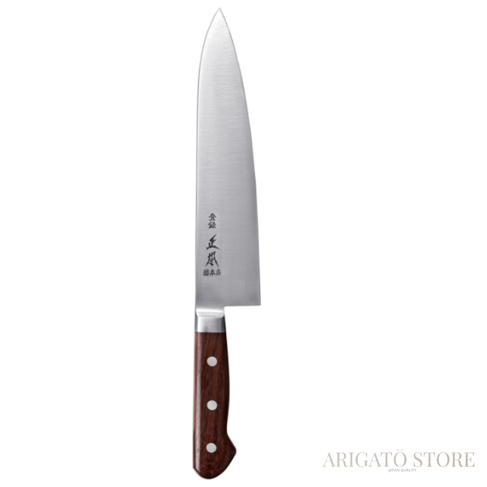 Masamoto Sohonten Gyuto 210mm Top quality carbon steel Chef's Cooking ...