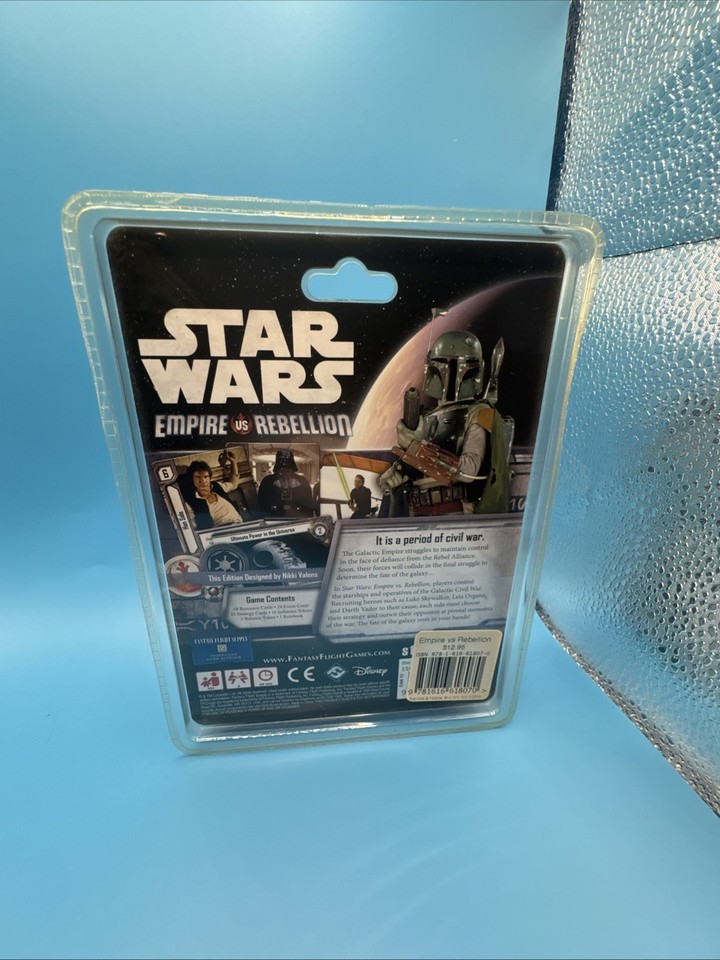 Star Wars Empire vs. Rebellion Fantasy Flight Card Game 9781616618070| eBay