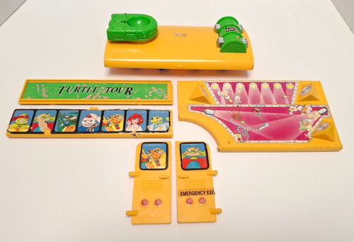 Vintage TMNT Ninja Turtles 1992 Rock & Roll School Muta Bus Vehicle ...