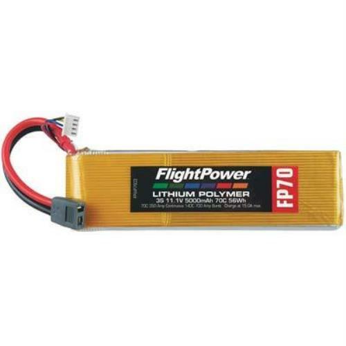 FlightPower LiPo FP70 3S 11.1V 5000mAh 70C Star Plug FPWP7503 | eBay