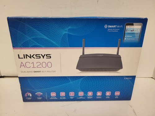 Linksys EA6100 AC1200 Dual-Band smart WiFi Router | eBay