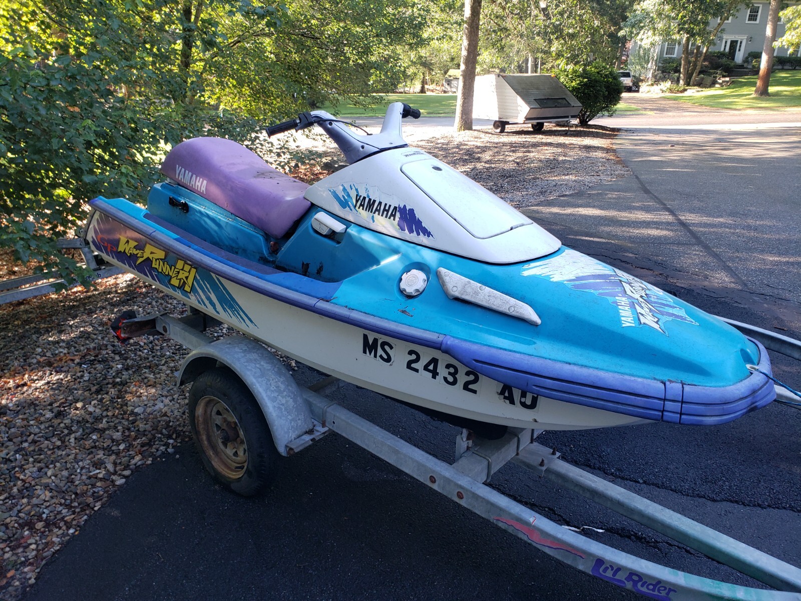 YAMAHA WAVE RUNNER 3 JET SKI 61X START STOP SWITCH WITH TETHER | eBay