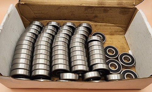 IBSCO, ZXB - 6200-2RS-C3 POLYREX EM - Ball Bearings - 66 total OPEN BOX ...