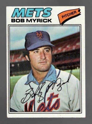 1977 Topps Bob Myrick New York Mets #627 Excellent | eBay