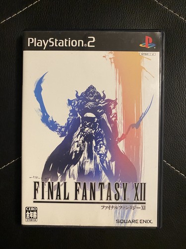 Final Fantasy XII 12 (Japanese) Playstation 2 PS2 Japan import US ...