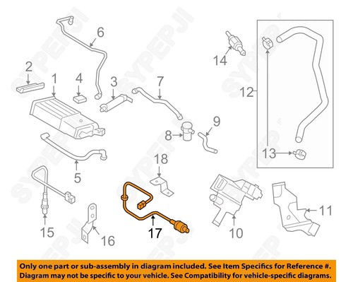 392102E411 Rear Oxygen Sensor For Hyundai Tucson 2.0L 2019-2021 39210 ...