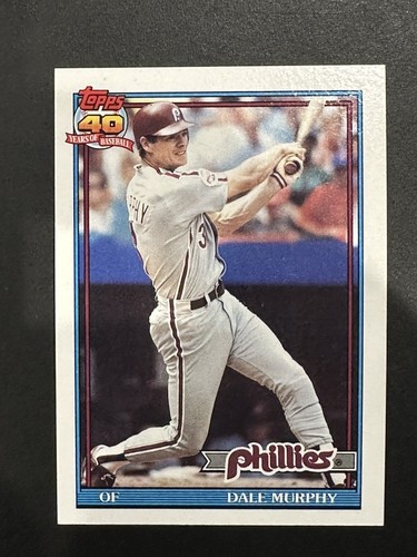 Dale Murphy #545 Philadelphia Phillies - 1991 Topps Baseball | eBay