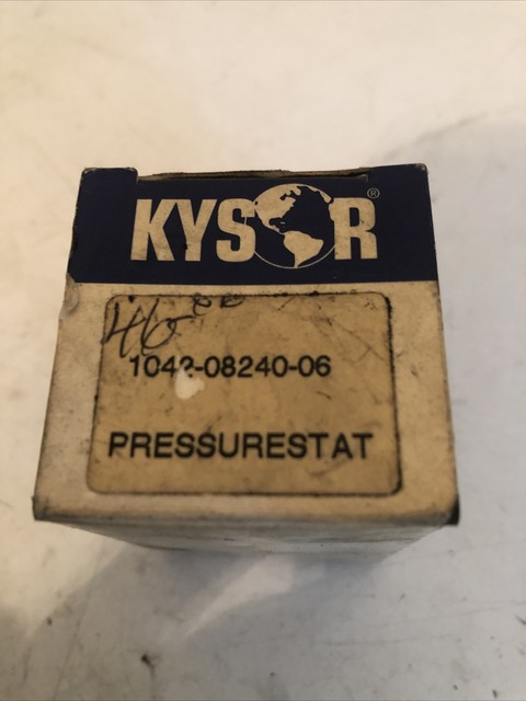 1042-08240-06 KYSOR BORG WARNER PRESSURESTAT SWITCH 1042-08240-06-0906 ...