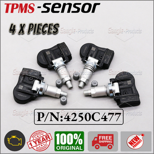 4Pcs TIRE PRESSURE SENSOR TPMS 433MH 4250C477 For Dodge 2008-2012 Grand ...
