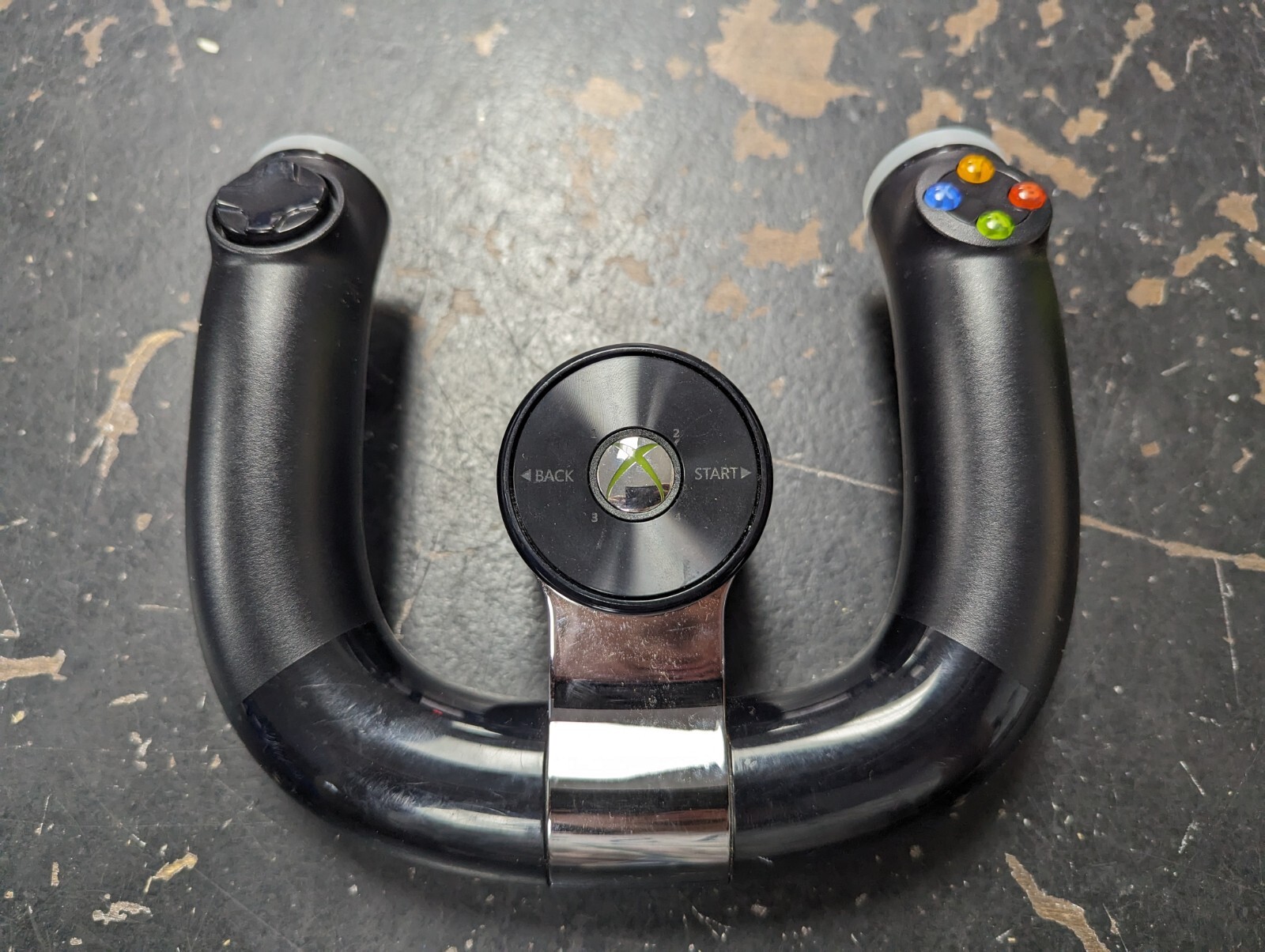 Xbox 360 Speed Steering Wheel Wireless Controller - Used Tested Working ...