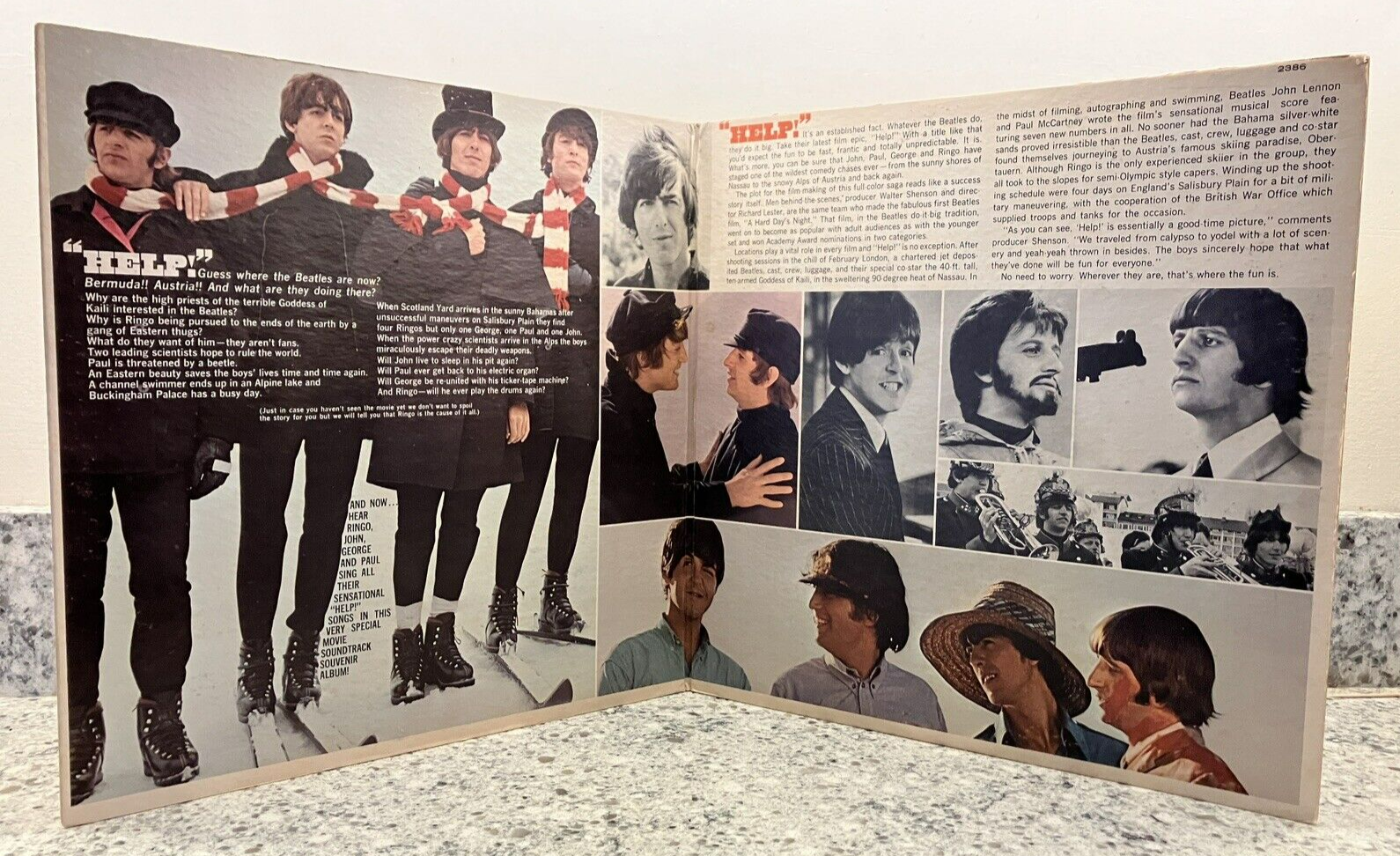 The Beatles – Help! (Original Motion Picture Soundtrack) ; MAS-2386 ...