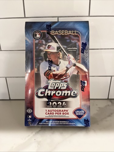 2024 Topps Chrome Update Hobby Box Factory Sealed 🔥 | eBay