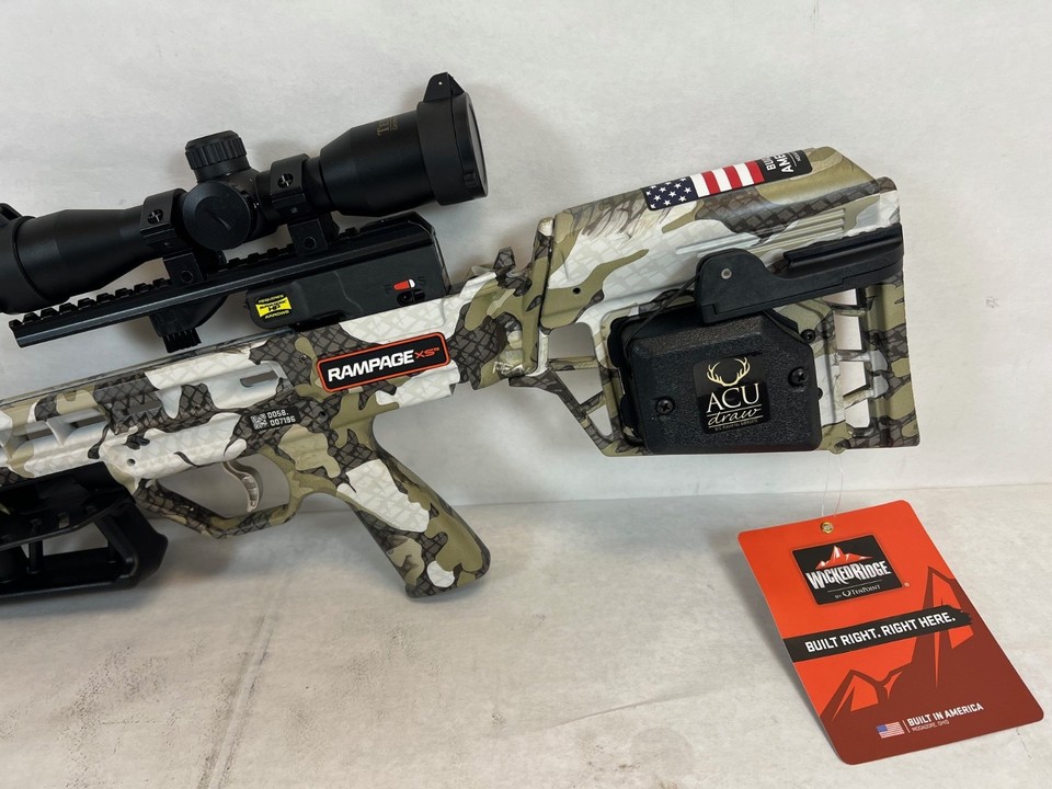Wicked Ridge Rampage XS, ACUdraw, Pro-View 400 Scope -WR23015-4522 ...