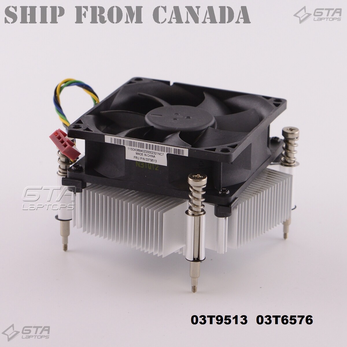 Lenovo Thinkcentre M82 M92p M91p M93 Heatsink w/Fan FRU-03T9513 FRU ...
