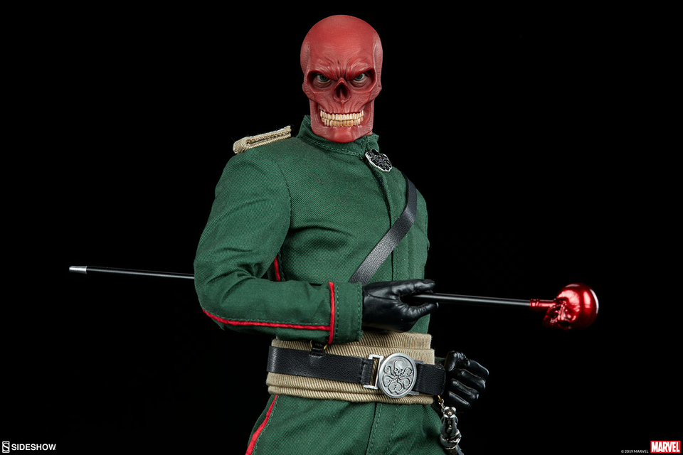 SIDESHOW MARVEL COMICS RED SKULL 12" INCH 1/6 ACTION FIGURE NEW ...