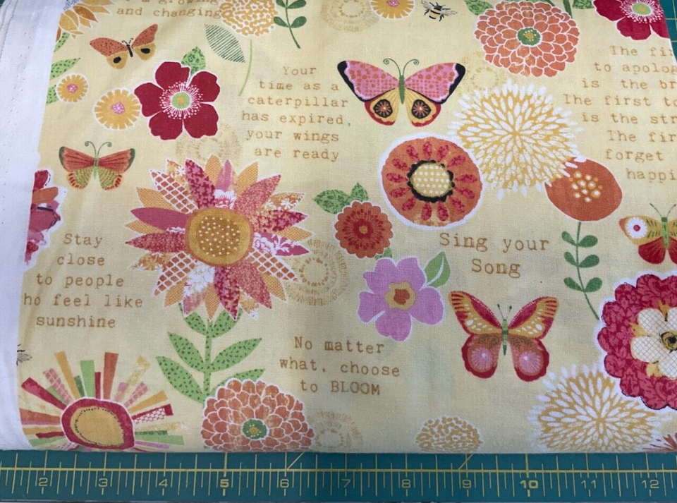 Wilmington Prints-Sing Your Song #FSY3007-684585-35 Flowers ...