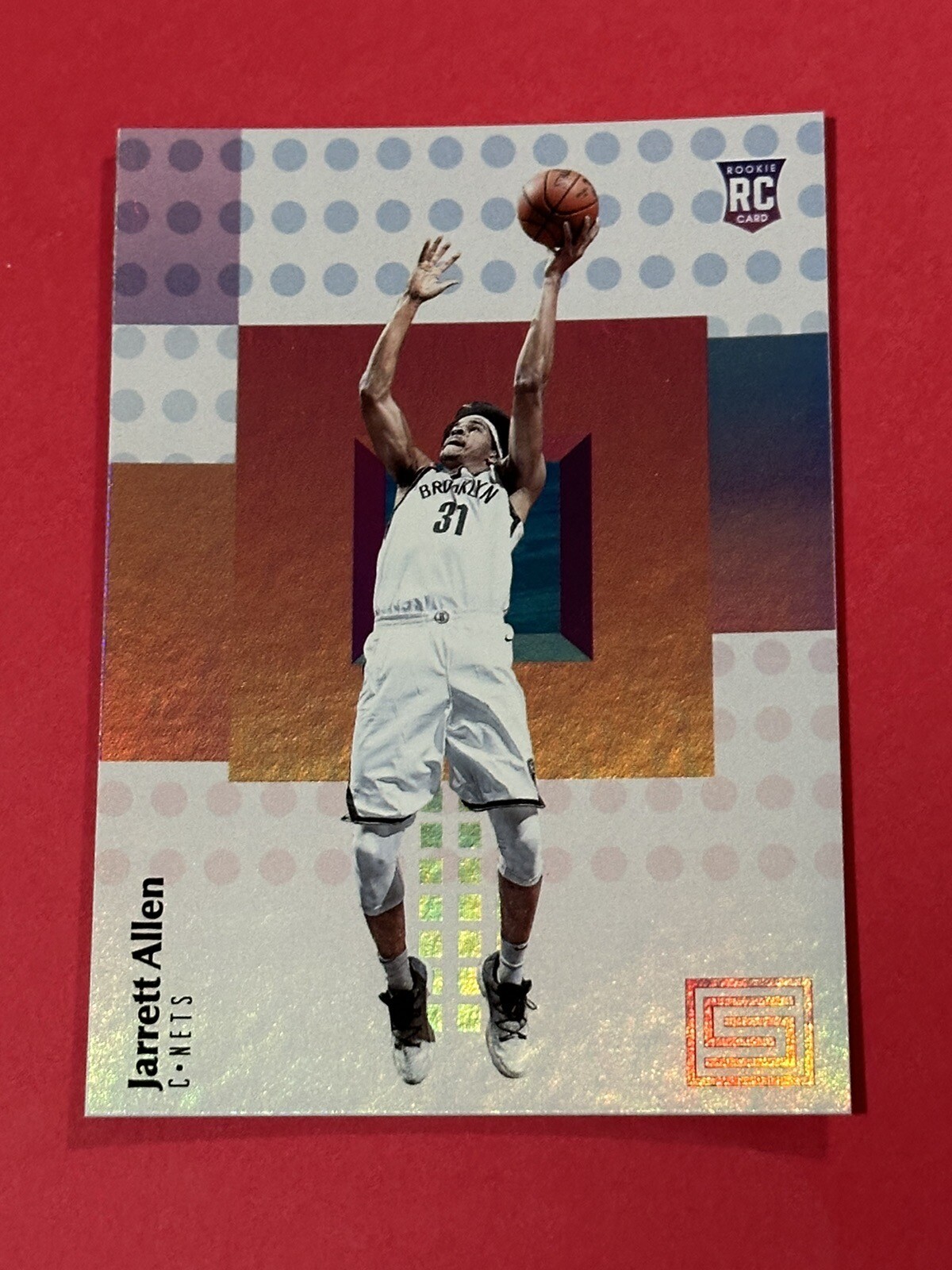 2017-18 Panini Status Jarrett Allen Rookie #116 Brooklyn Nets RC | eBay