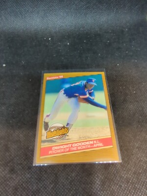 1986 Donruss Highlights - #8 Dwight Gooden | eBay