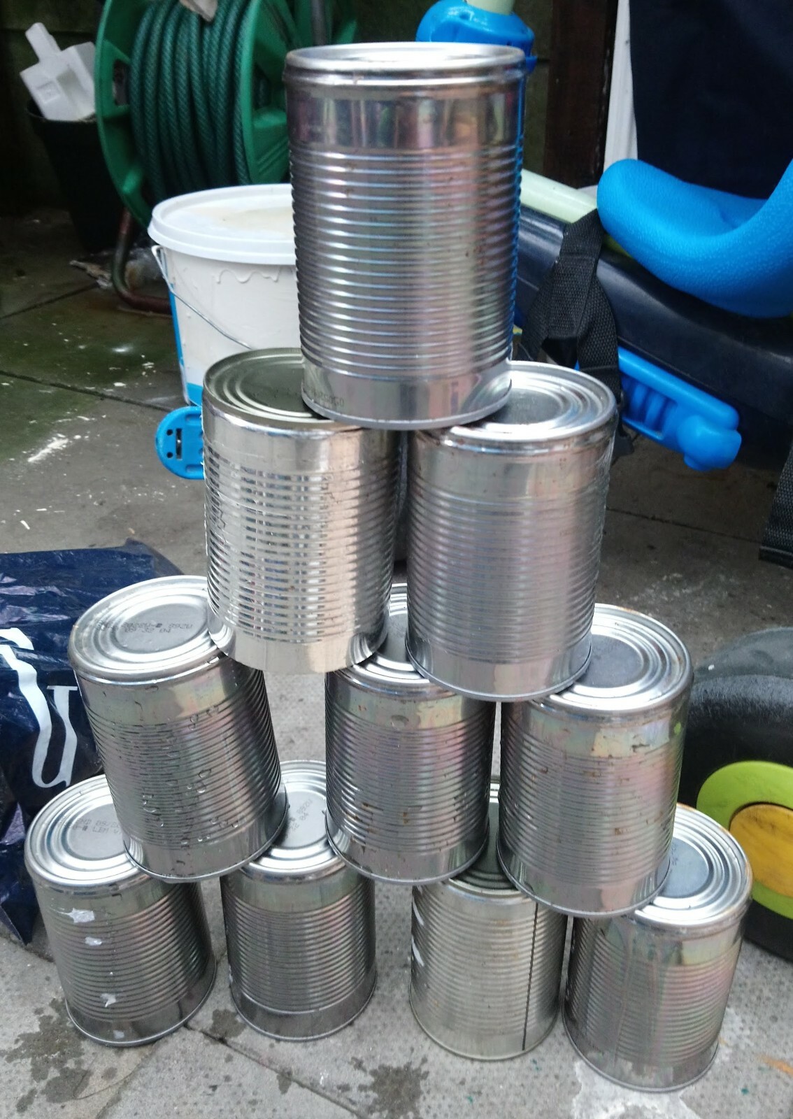 20 x Empty Tin Cans for Upcycling / wedding / Tin Can… - Gem