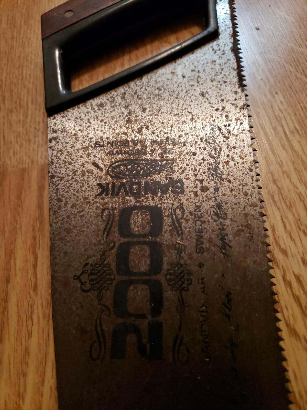 Sandvik 2000 Hand Saw 22" Sweden | eBay