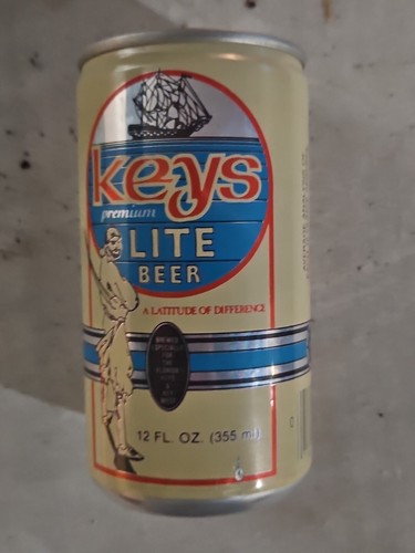 Keys Lite Vintage Beer Can EMPTY Pearl Brewing San Antonio | eBay