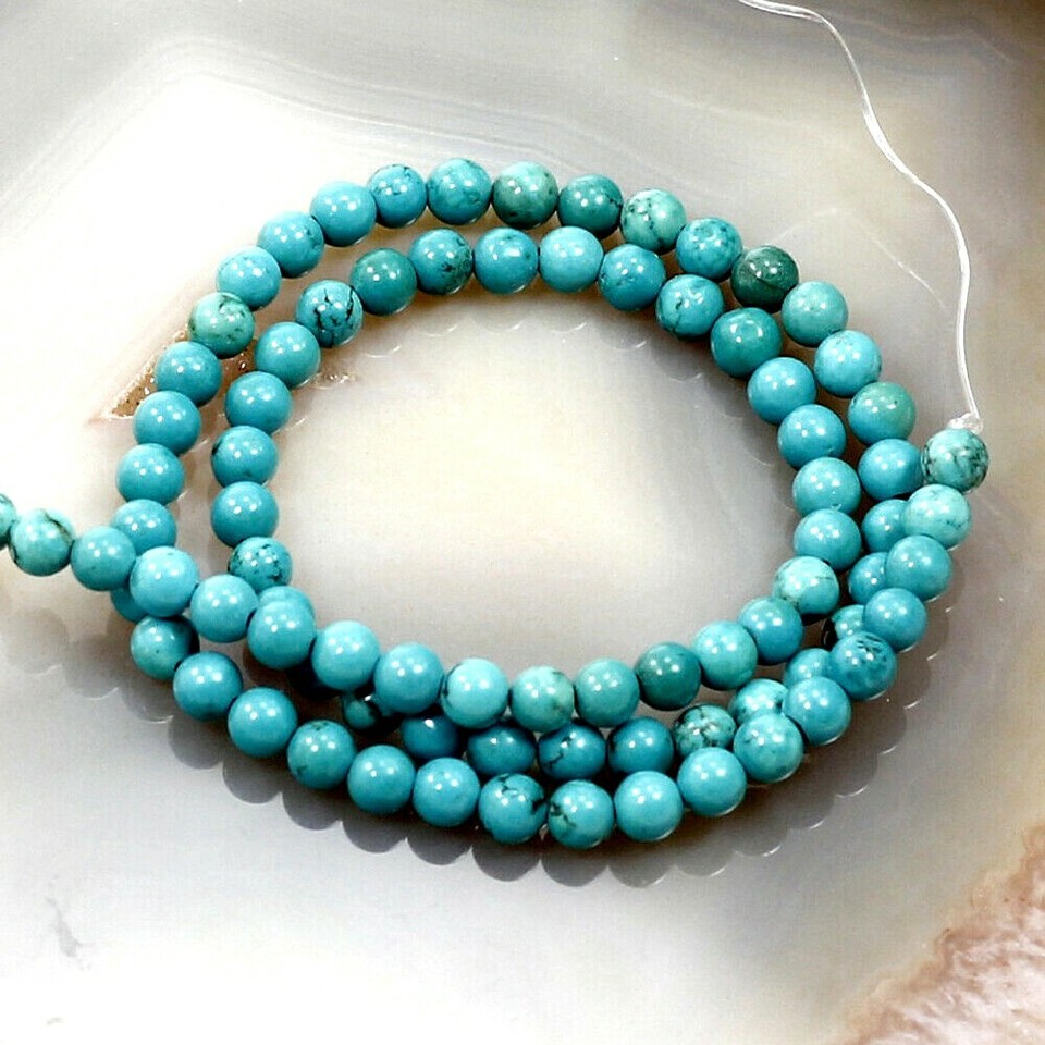 Natural Gemstone Round Loose Bead 4mm 6mm 8mm 10mm 12mm 15" Bulk lot ...