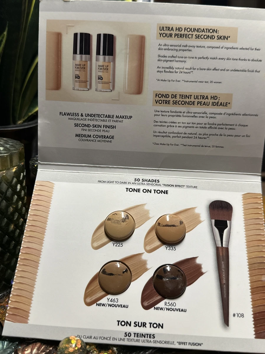 Makeup Forever Ultra Hd Foundation Shade Chart | Saubhaya Makeup