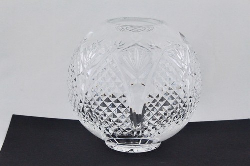 WATERFORD CRYSTAL 6" MOONCOIN ROUND ROSE BOWL - MINT | eBay