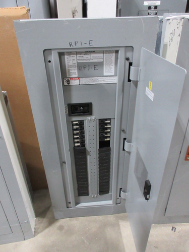 Siemens P2 Panelboard QJ23B150 Main Breaker 120/208 Volt 3PH 4W CU 42 ...